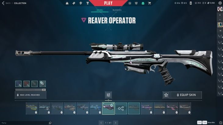 Valorant Full Reaver 2.0 Bundle Account, Video Gaming, Video Games ...