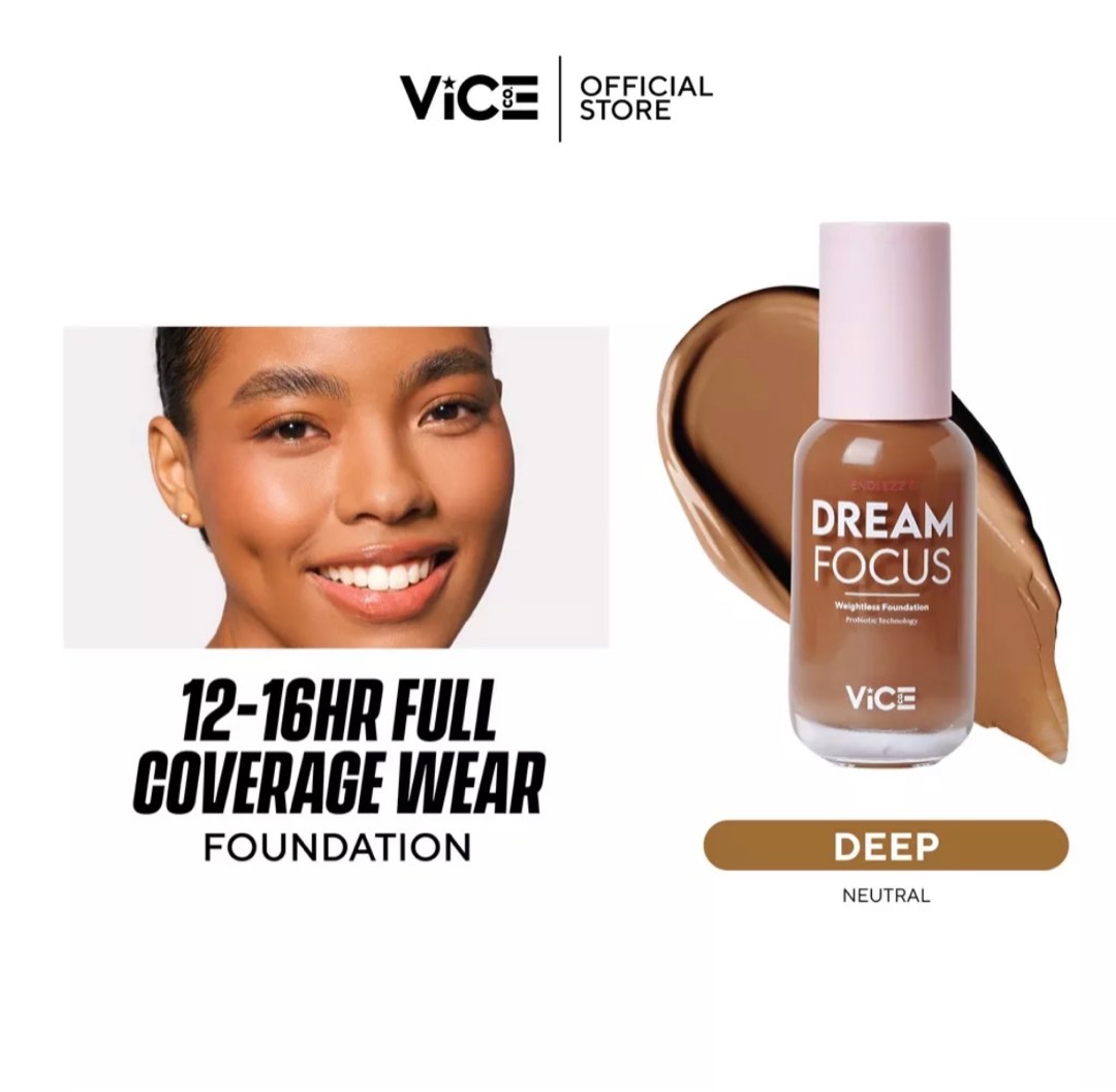 VICE liquid foundation DEEP on Carousell