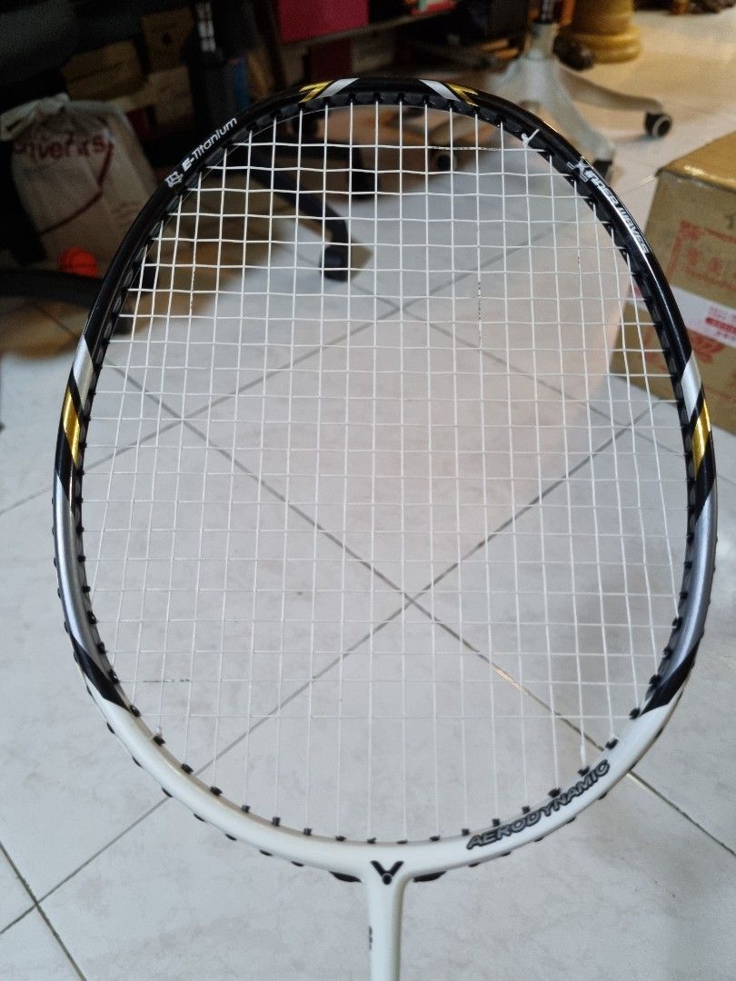 Victor Super Waves 30 Racket (3U), Sports Equipment, Sports & Games ...