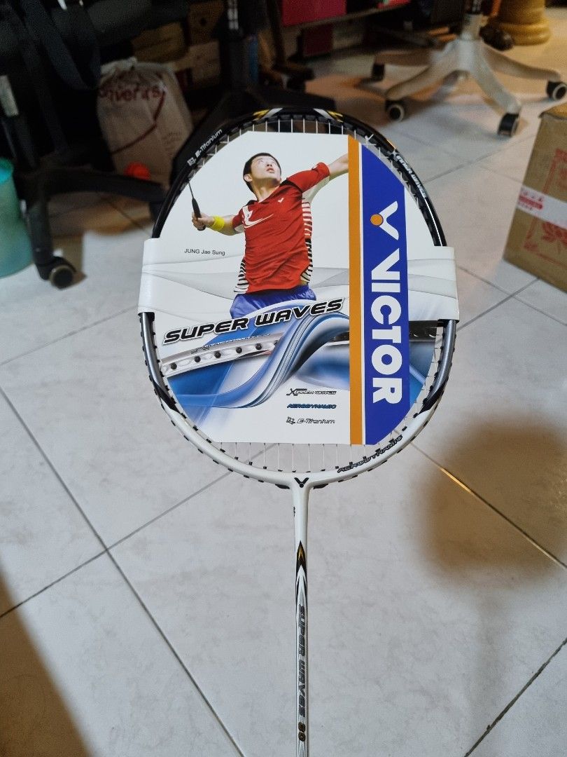 Victor Super Waves 30 Racket (3U), Sports Equipment, Sports & Games ...