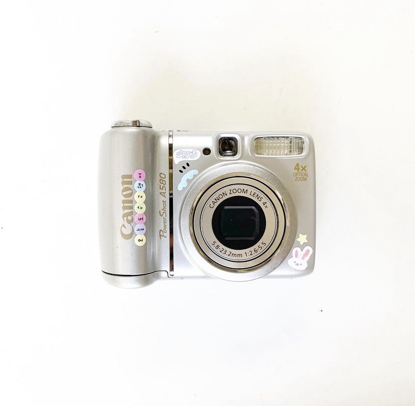 Vintage Canon Powershot A580 Digital Camera Digicam Y2K on Carousell