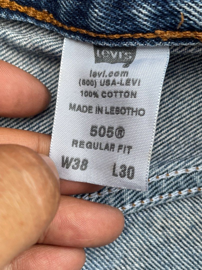 Vintage Levis 505 R Stone Wash, Men's Fashion, Bottoms, Jeans on Carousell