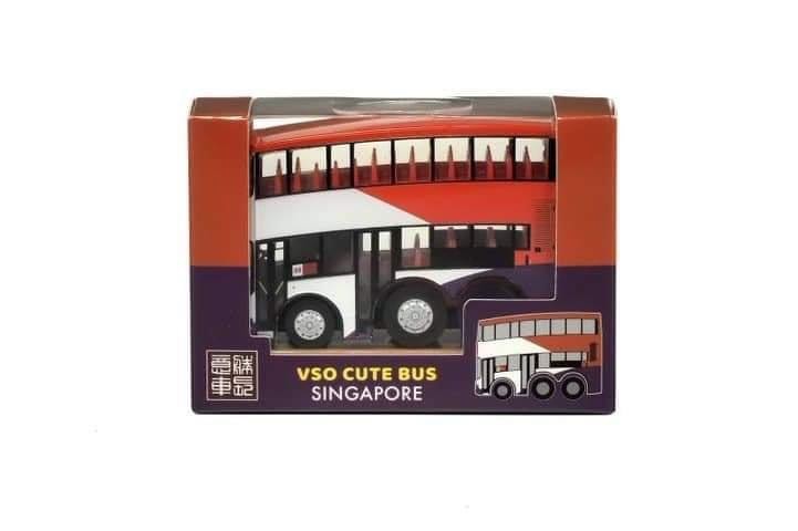 (VSO Cute Qbus) SBS TRANSIT Volvo B10TL Volgren (NOT 1/76, 1/110 or 1/ ...