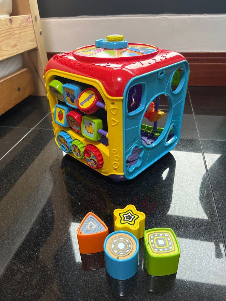 VTECH Children Activity Block with Sound, Babies & Kids, Infant ...