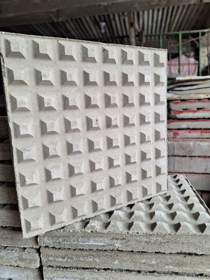 WAFFLE TILES GRAY, Commercial & Industrial, Construction & Building ...