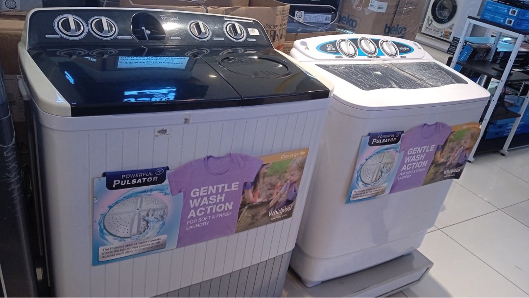 WHIRLPOOL TWIN TUB WASHING MACHINE, TV & Home Appliances, Washing ...