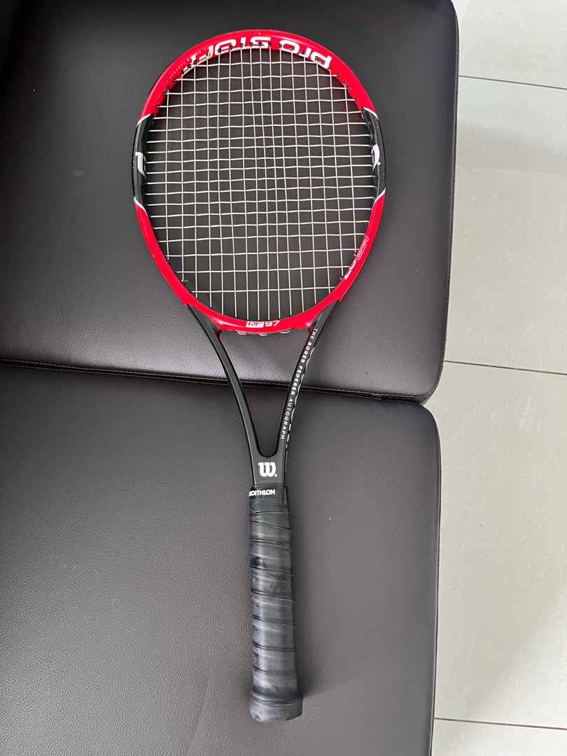 Wilson Pro Staff RF Autograph - classic, Sports Equipment, Sports ...