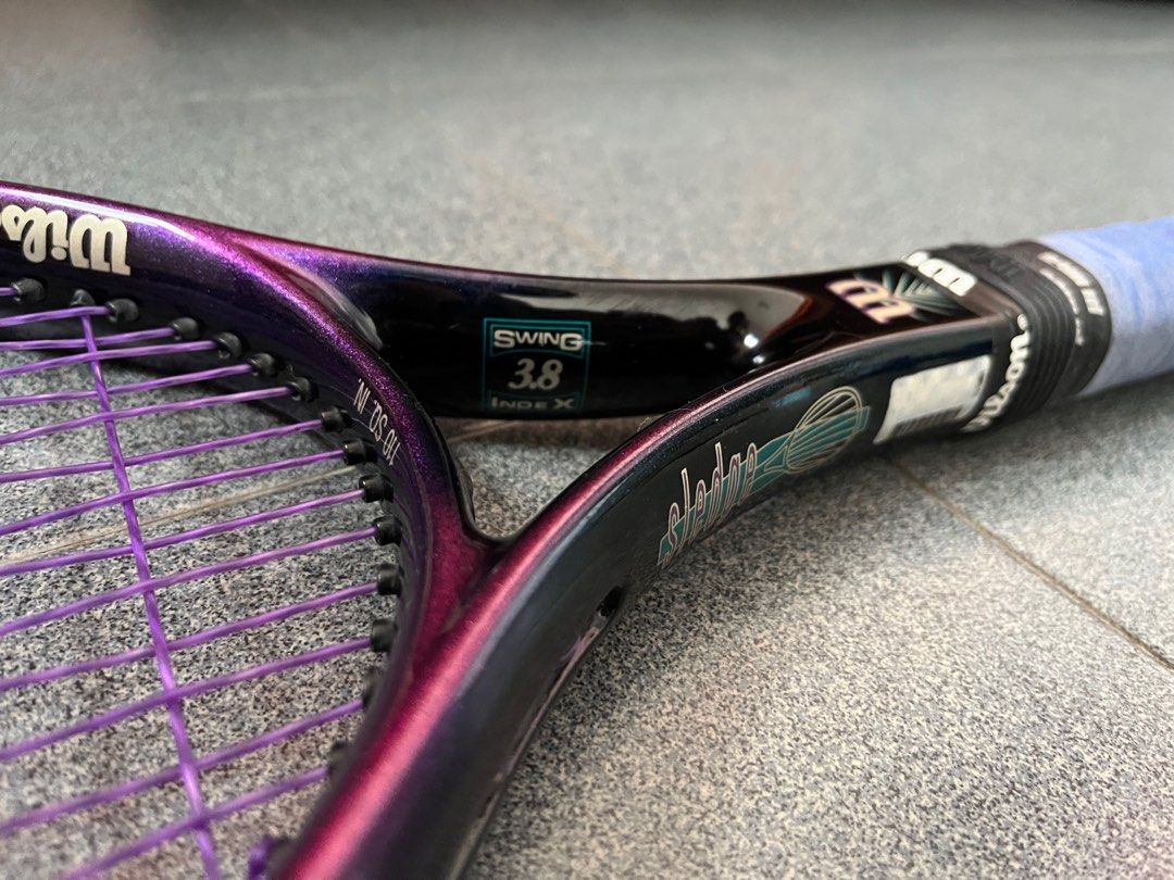 Wilson Sledge Hammer 3.8 Tennis Racquet, Sports Equipment, Sports & Games, Racket & Ball Sports ...