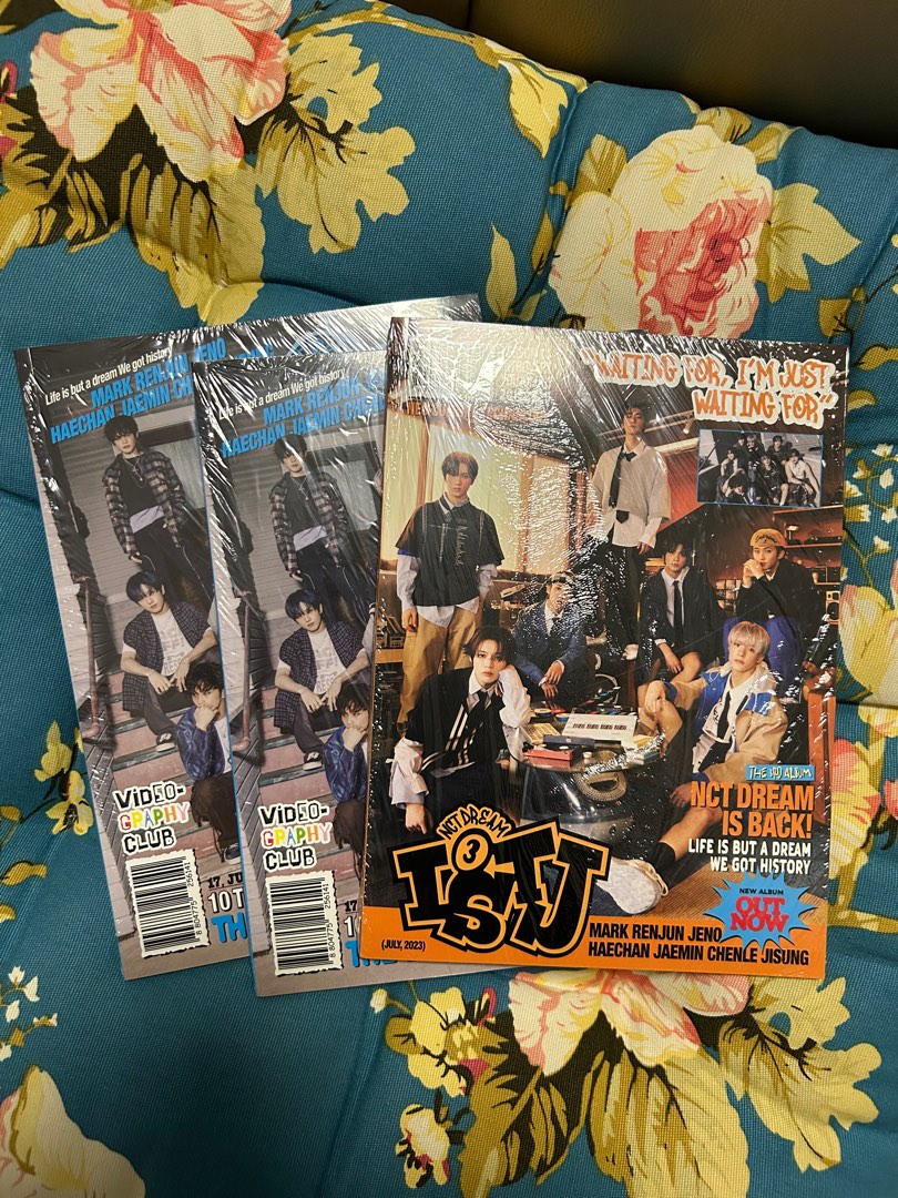 wts nct dream ISTJ photobook album (introvert/extrovert), Hobbies ...