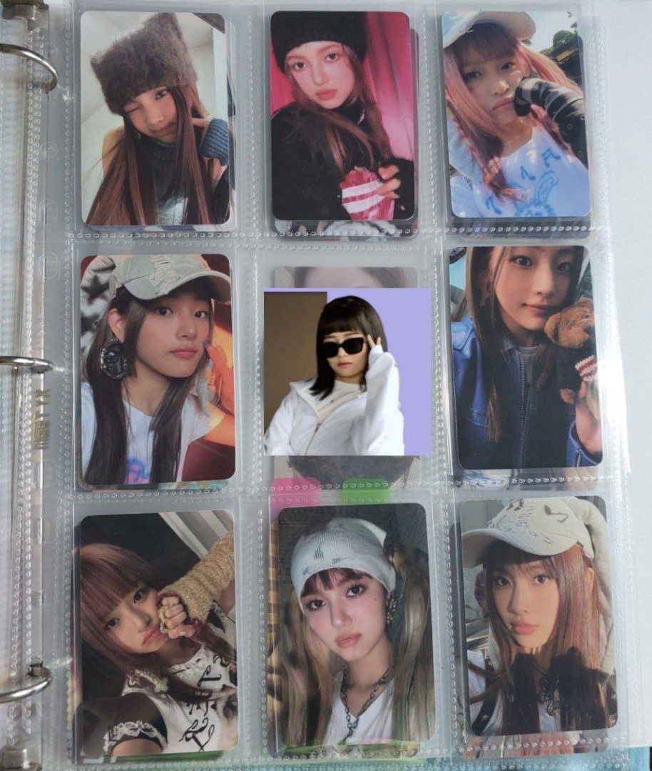 wts newjeans minji hanni danielle hyein weverse album pcs debut omg ...