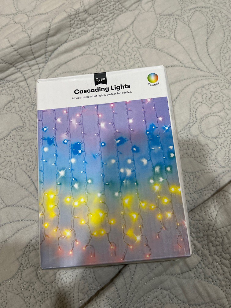 wts Typo Cascading Lights y2k cute cottagecore grunge fairycore goth ...