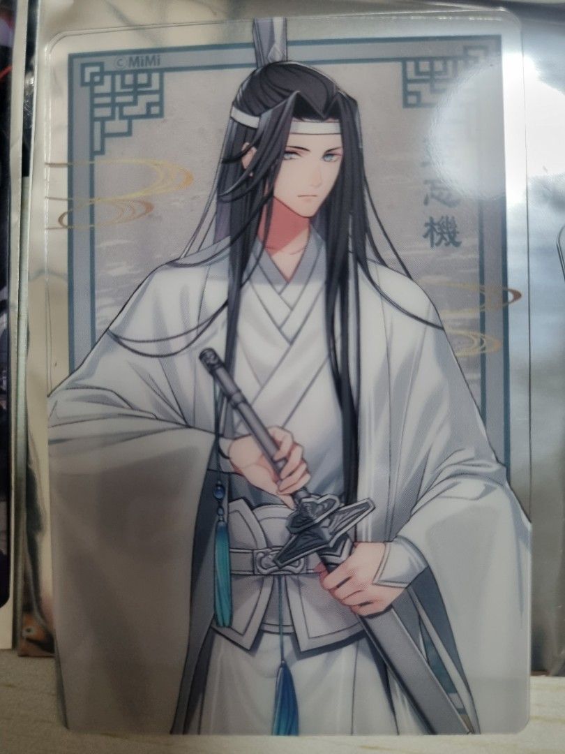 WTT MDZS clear card jp official 魔道祖师 mo dao zu shi, Hobbies & Toys ...