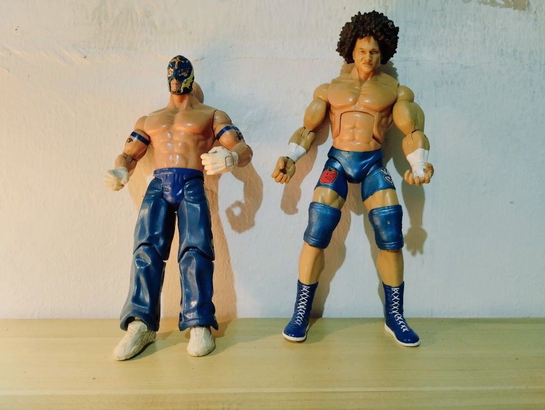 WWE Action Figures - Carlito & Rey Mysterio, Hobbies & Toys ...