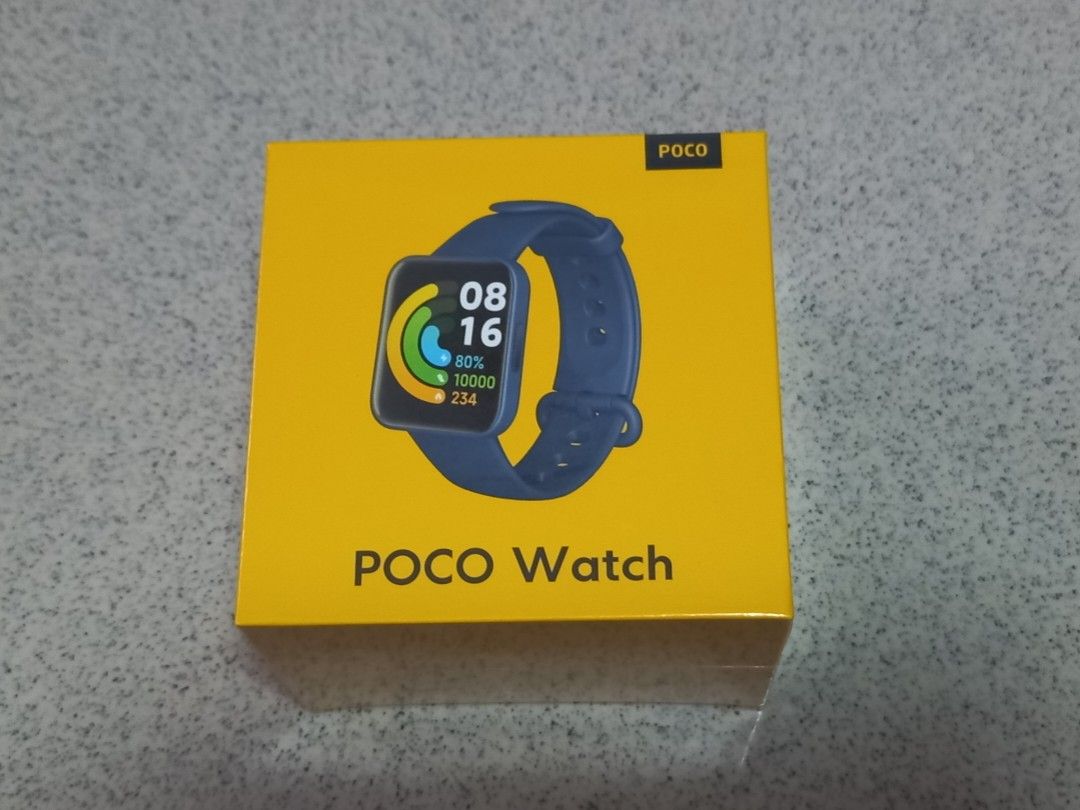 Xiaomi Poco Watch Global Version Blue with Freebie, Mobile Phones ...
