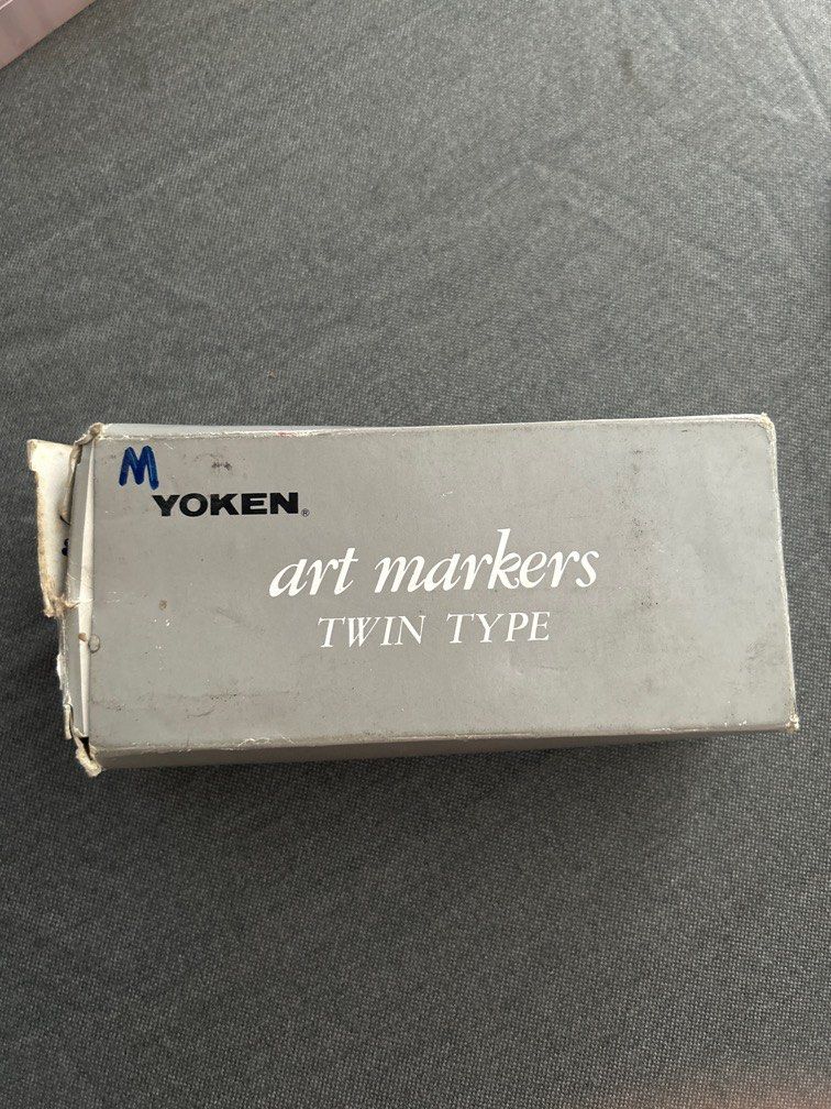 Yoken art marker twin type, Hobbies & Toys, Stationery & Craft ...