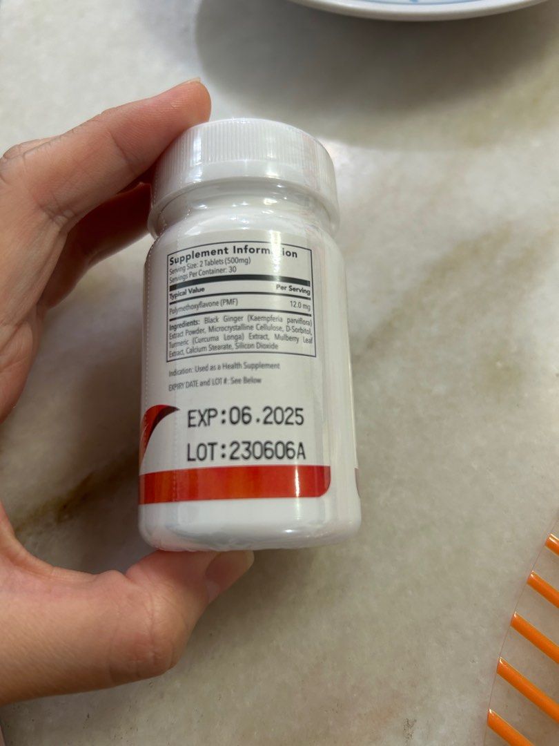 Young Living Black Ginger PMF, Health & Nutrition, Health Supplements ...