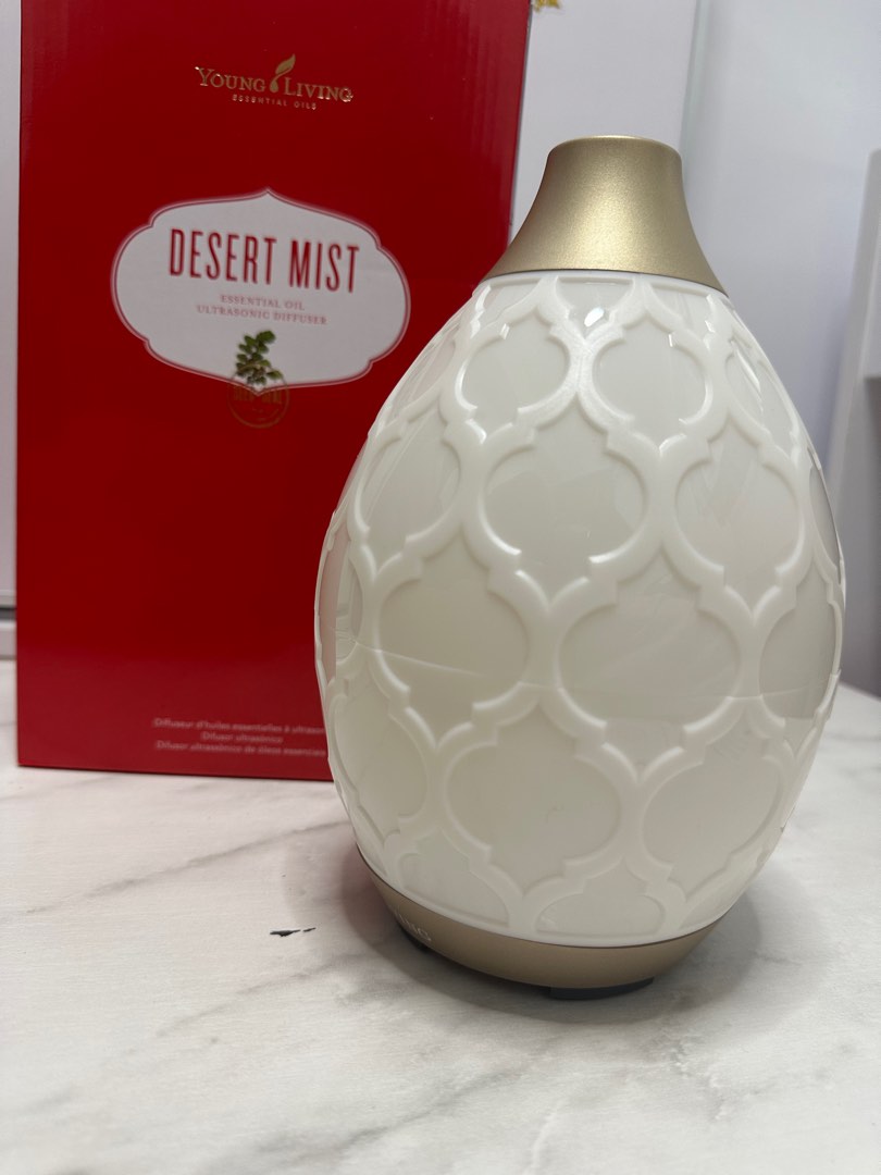 Young Living- DESERT MIST DIFFUSER 超聲波精油擴香機, 傢俬＆家居, 家居香薰 - Carousell