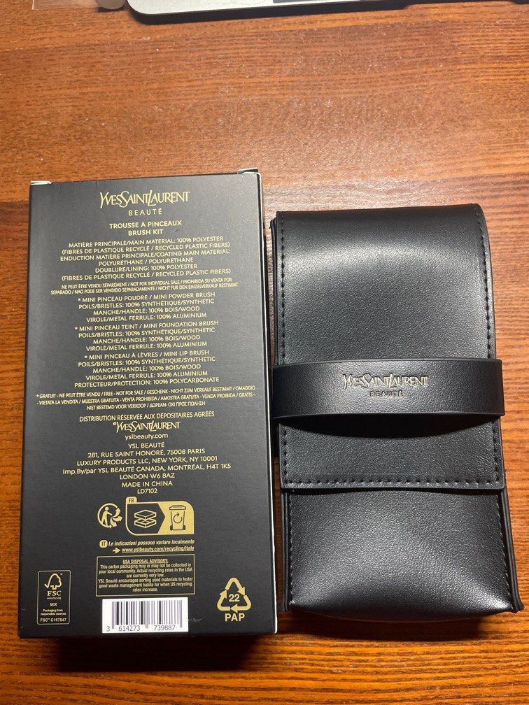 YSL Brush Kit, Beauty & Personal Care, Face, Makeup on Carousell