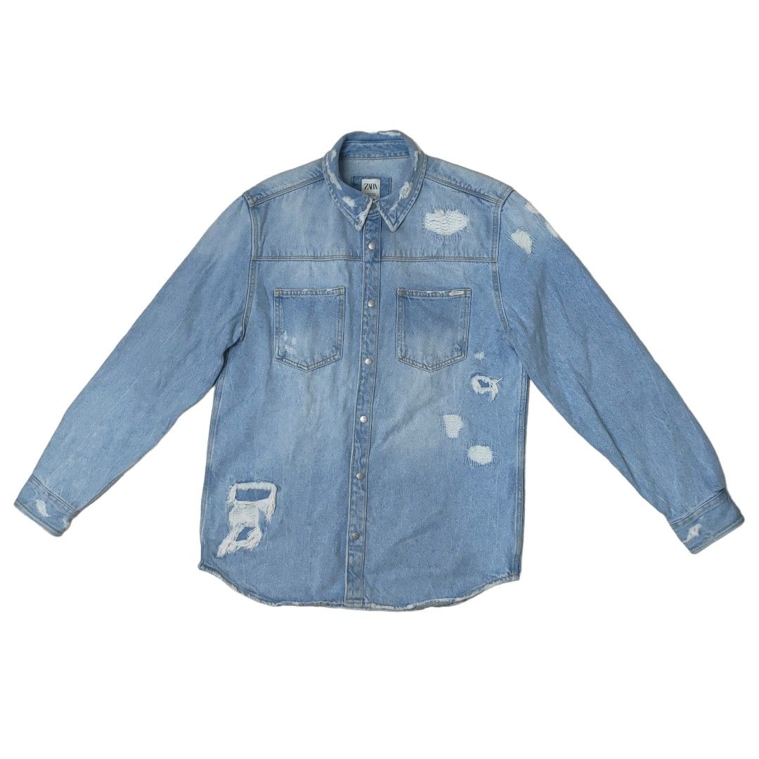 torn jacket zara