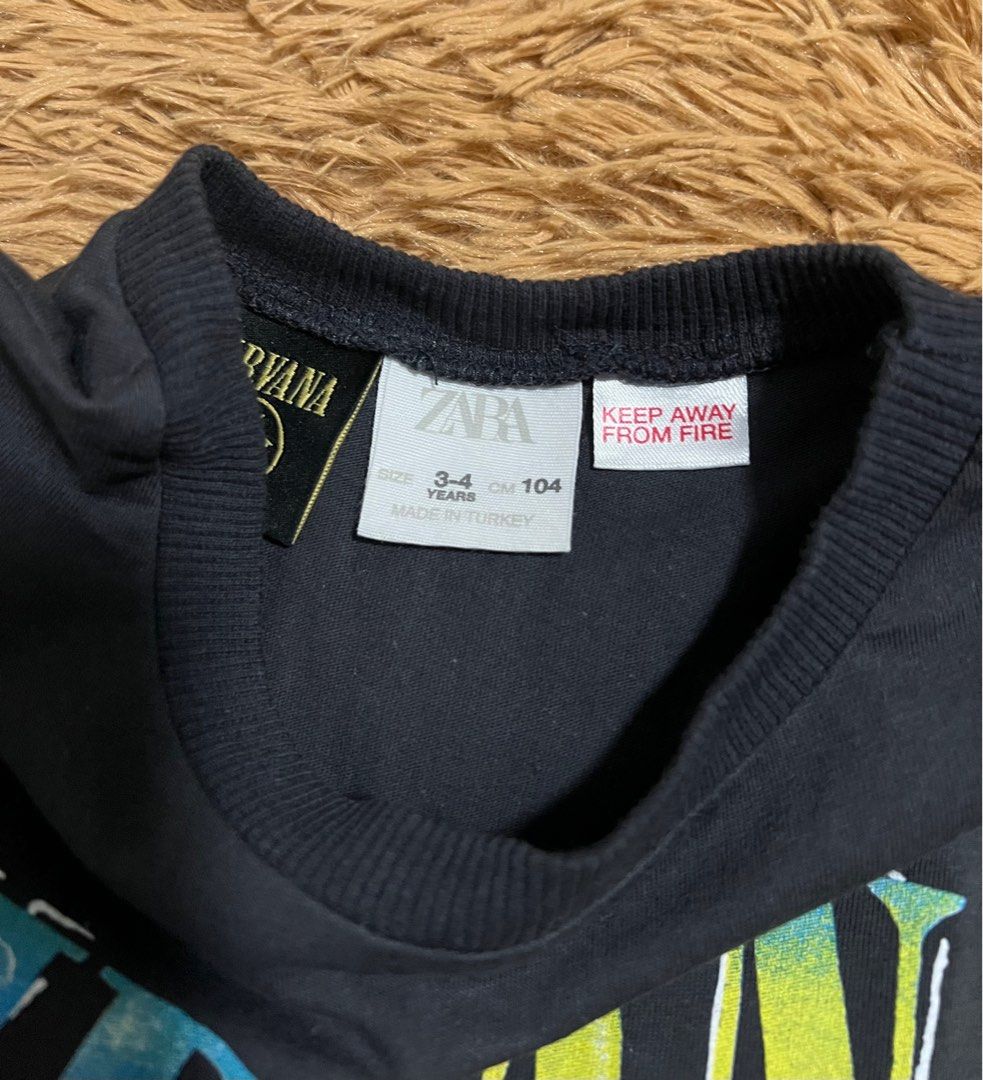 Zara Nirvana Top on Carousell