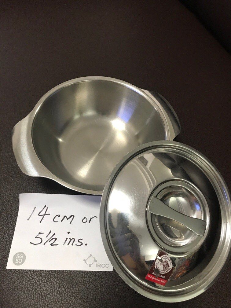 Zebra Brand Stainless steel mini cooking pot, Furniture & Home Living ...