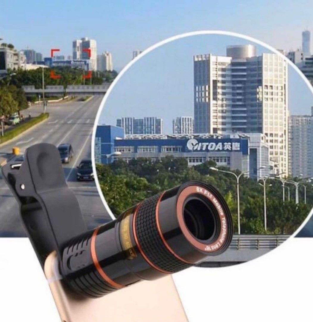 Zoom Mobile Phone Telescope (can use in Concert, Travel, Bird watching ...