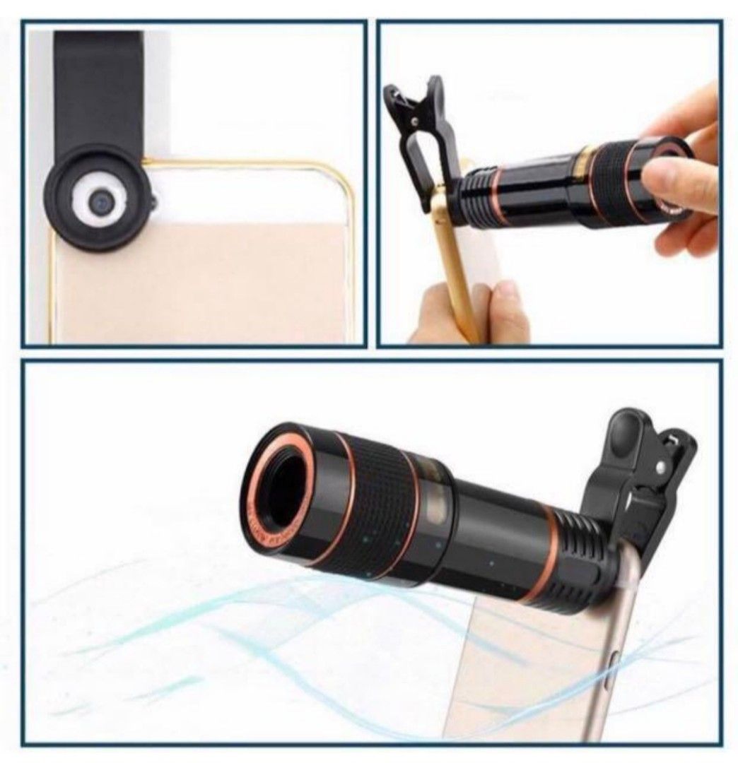 Zoom Mobile Phone Telescope (can use in Concert, Travel, Bird watching ...