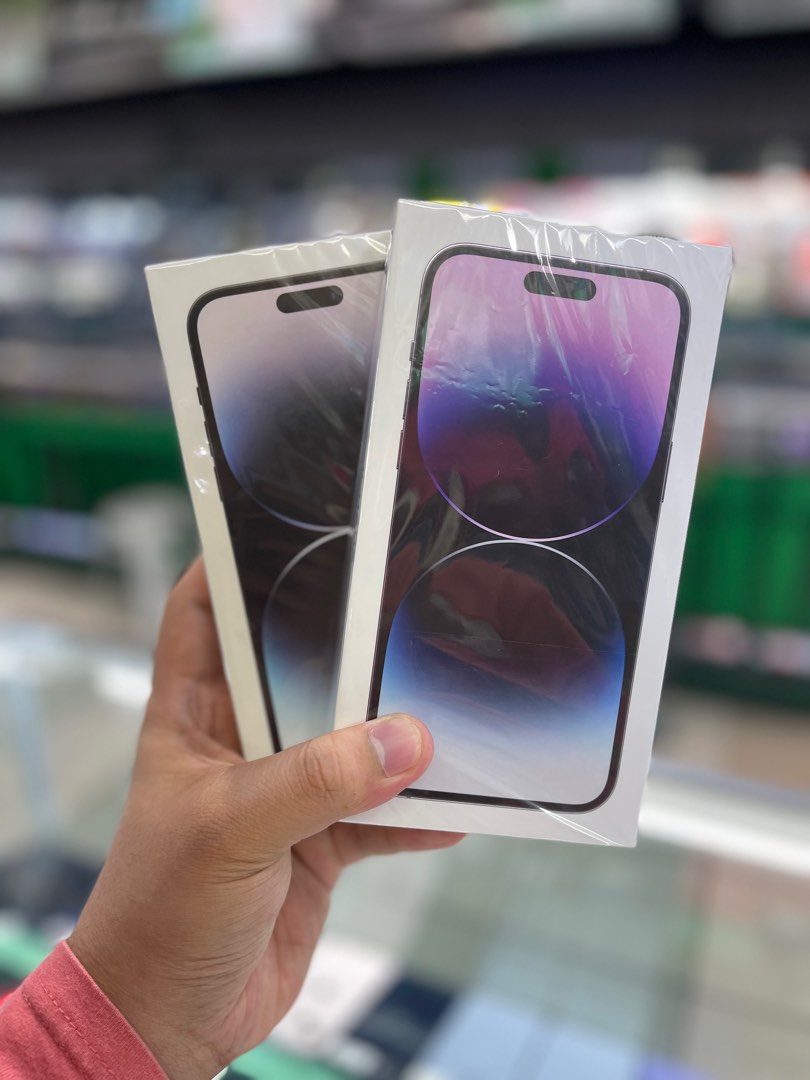 14 Promax 256GB NTC 1 Year Warranty Deep purple & space black on Carousell