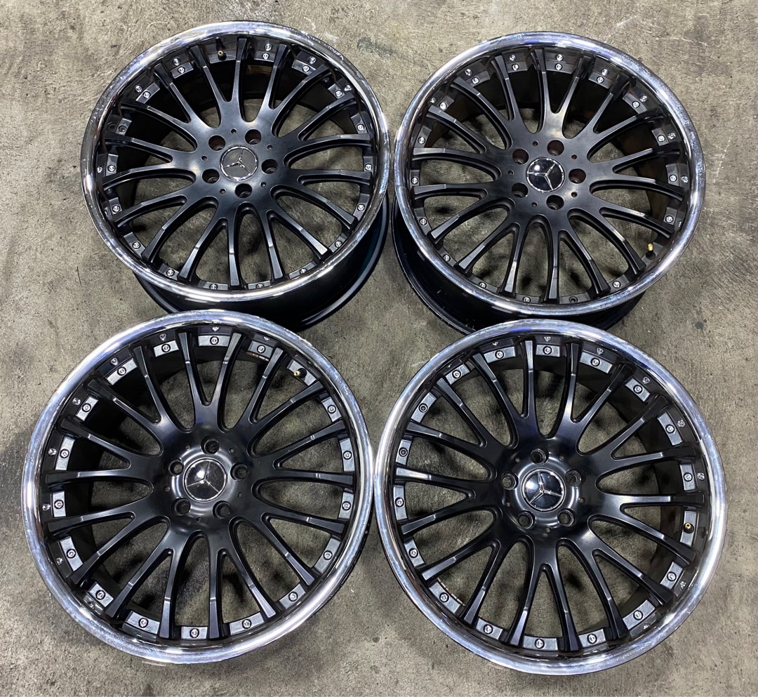 20” Mercedes Desgin Staggered Sport Rim, Car Accessories, Tyres & Rims ...