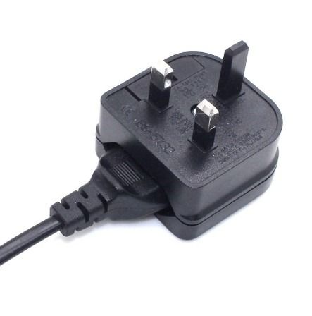2 Pin to 3 Pin Power Socket Plug Adapter Converter Wall Charger for ...