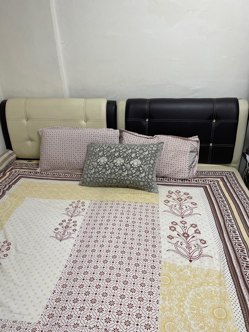 2 Super Single Beds with Mattresses, Furniture & Home Living, Furniture, Bed Frames & Mattresses ...