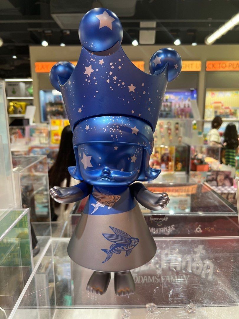 全新限定現貨400% mega Royal Molly Popmart Kenny Work Star Upon The sea 天星 香港 ...