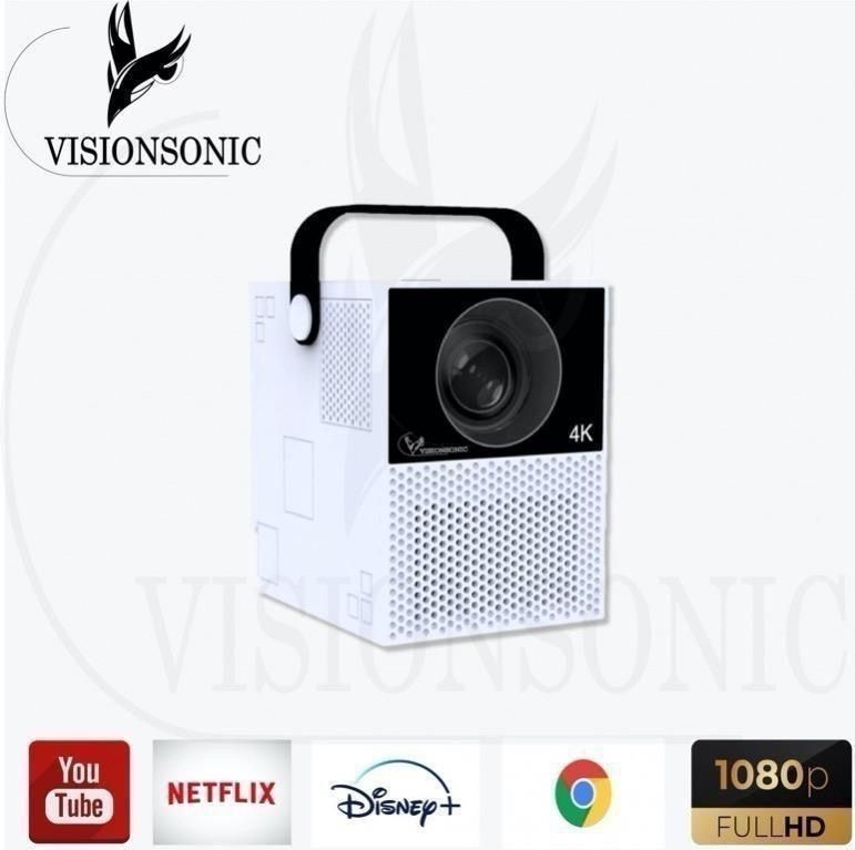 7月消費卷 VisionSonic Y2 4K projector 投影機 acer 小米 xgimi, 家庭電器, 電視 & 其他娛樂 ...