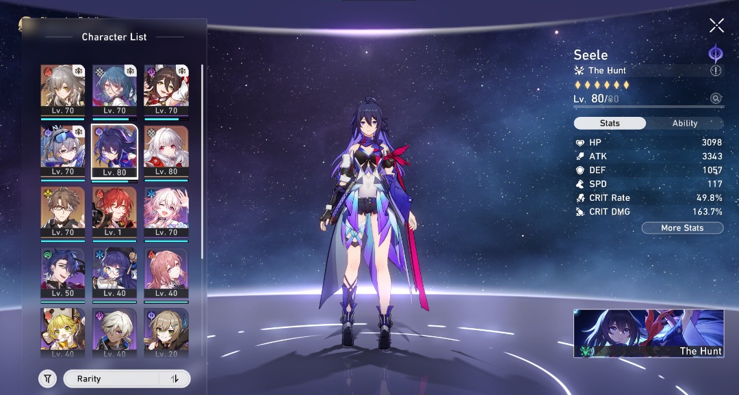 9x5* TL64 Seele + LC & SW Honkai Star Rail Account, Video Gaming ...