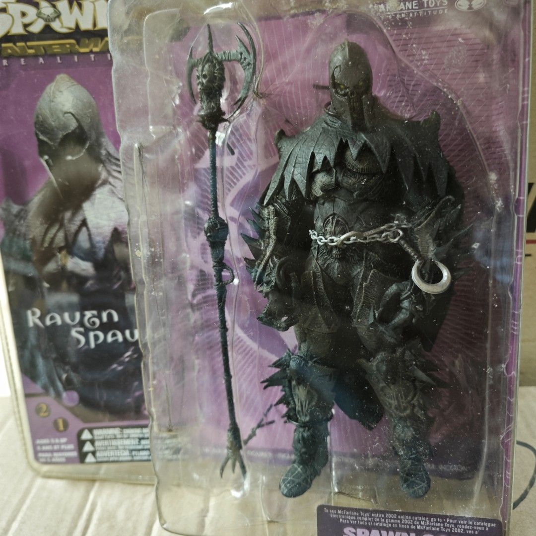 全新 McFarlane RAVEN SPAWN figure, 興趣及遊戲, 玩具 & 遊戲類 - Carousell
