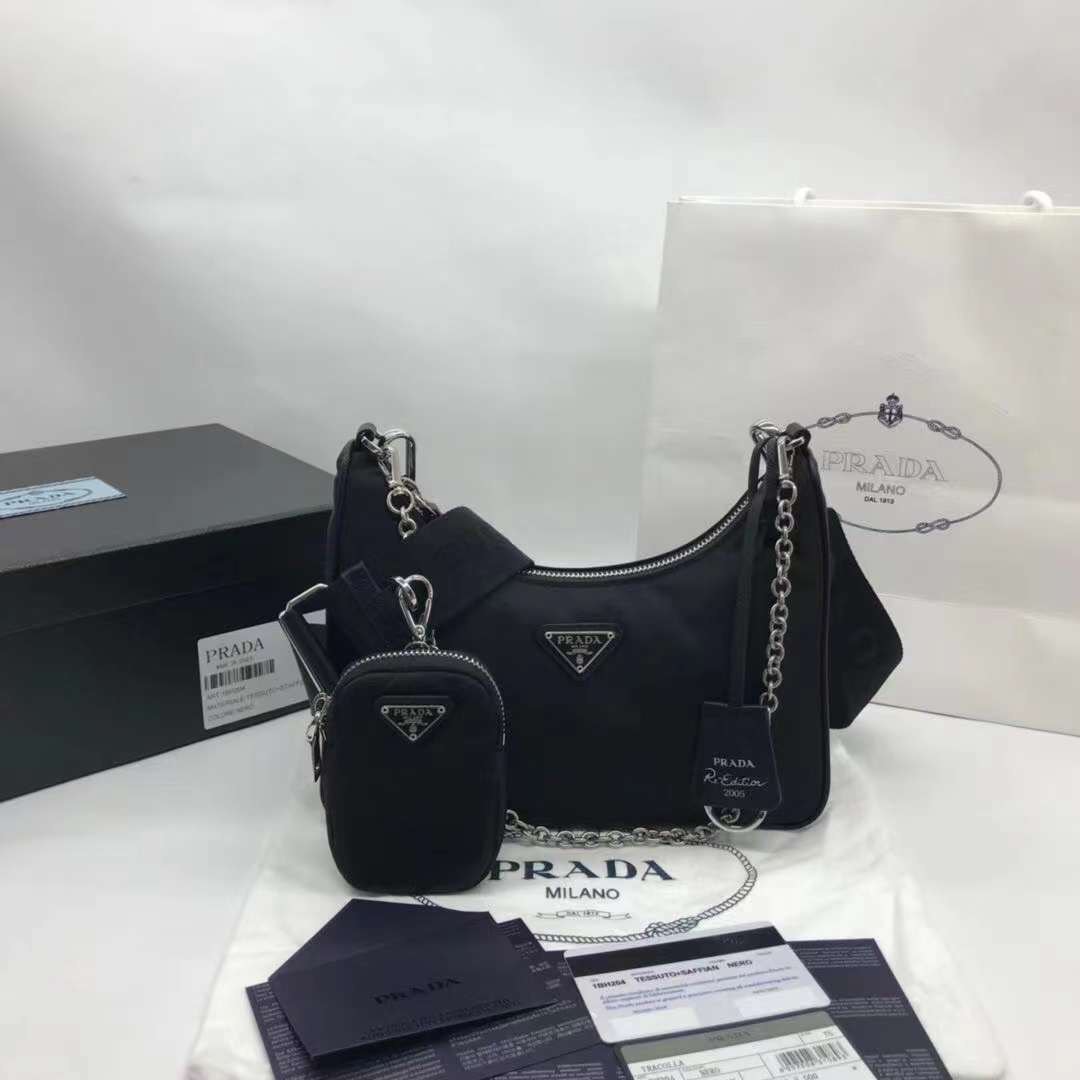Prada Nylon sling***, Women's Fashion, Bags & Wallets, Cross-body Bags ...