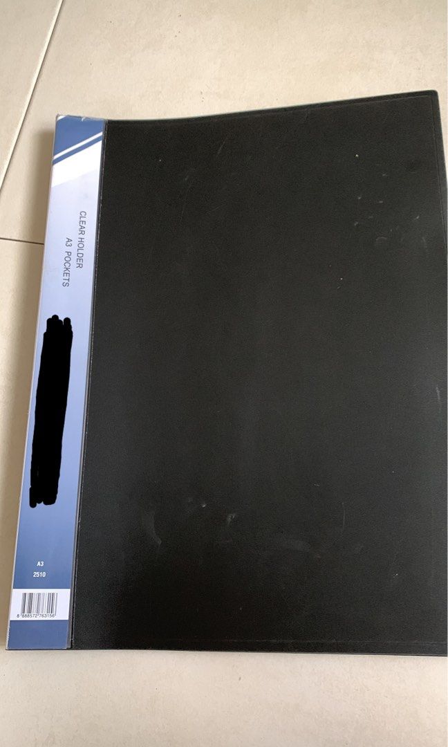 A3 pocket folder, Hobbies & Toys, Stationery & Craft, Stationery ...