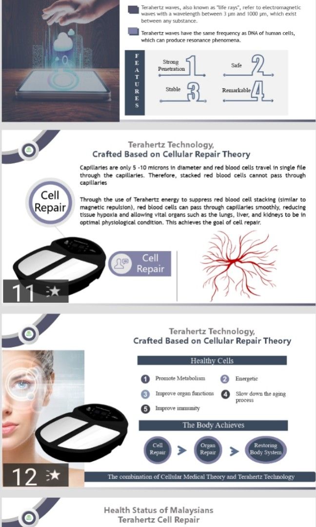 Aaa Greencell terahertz cell REPAIR, Beauty & Personal Care, Bath ...