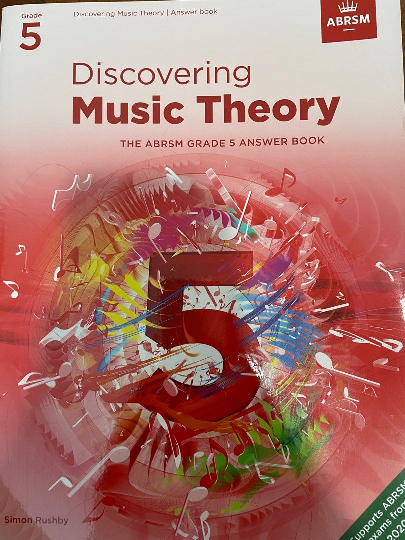 ABRSM Discovering Music Theory Grade 5 Answer Book, Hobbies & Toys, Books & Magazines, Textbooks ...