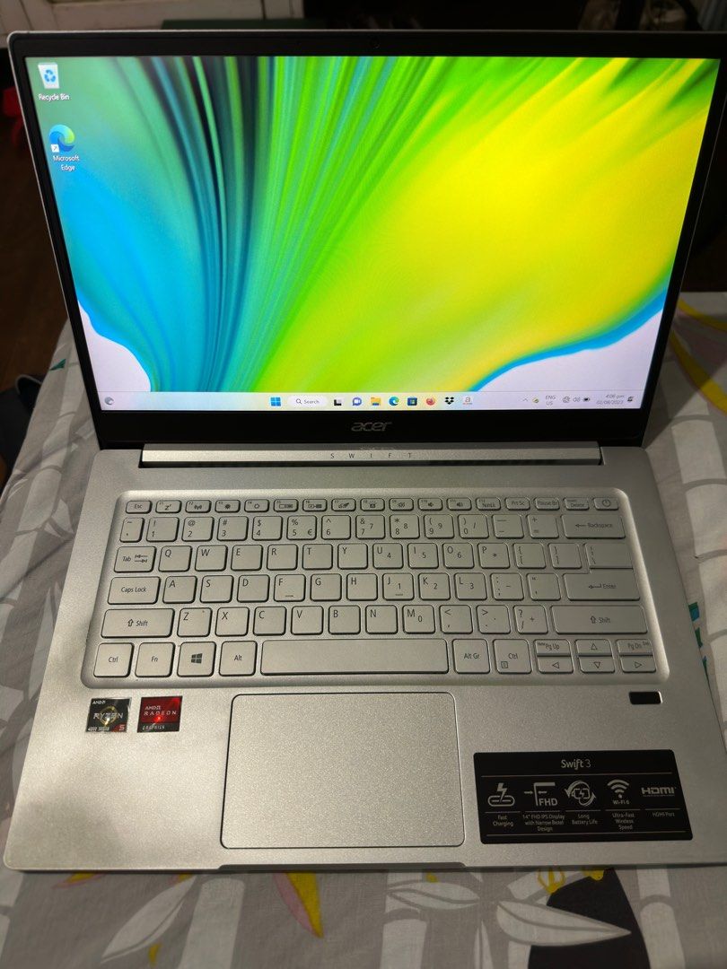 Acer Swift3 Ryzen 5, Computers & Tech, Laptops & Notebooks on Carousell