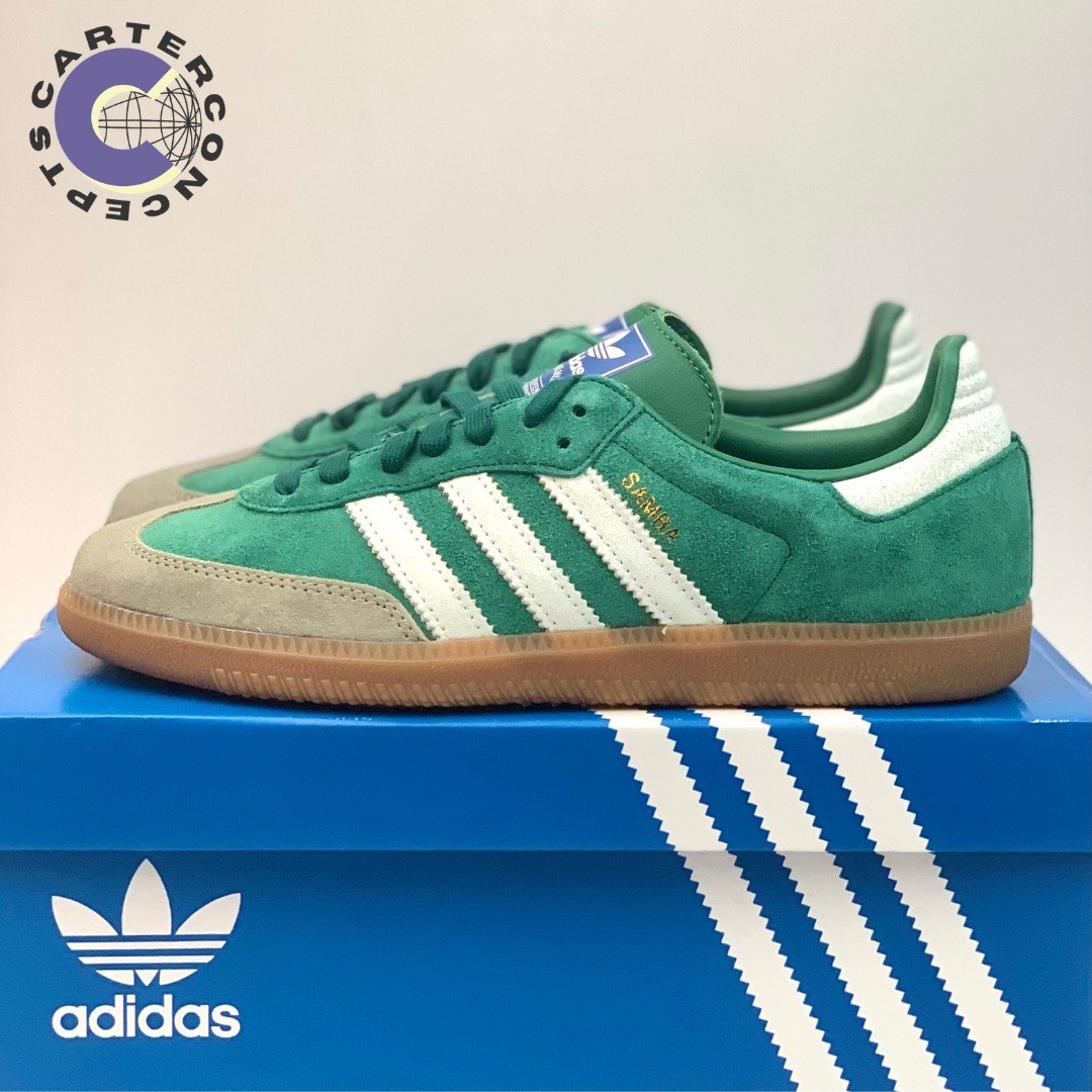 Adidas Samba OG Chalk Green, Men's Fashion, Footwear, Sneakers on Carousell