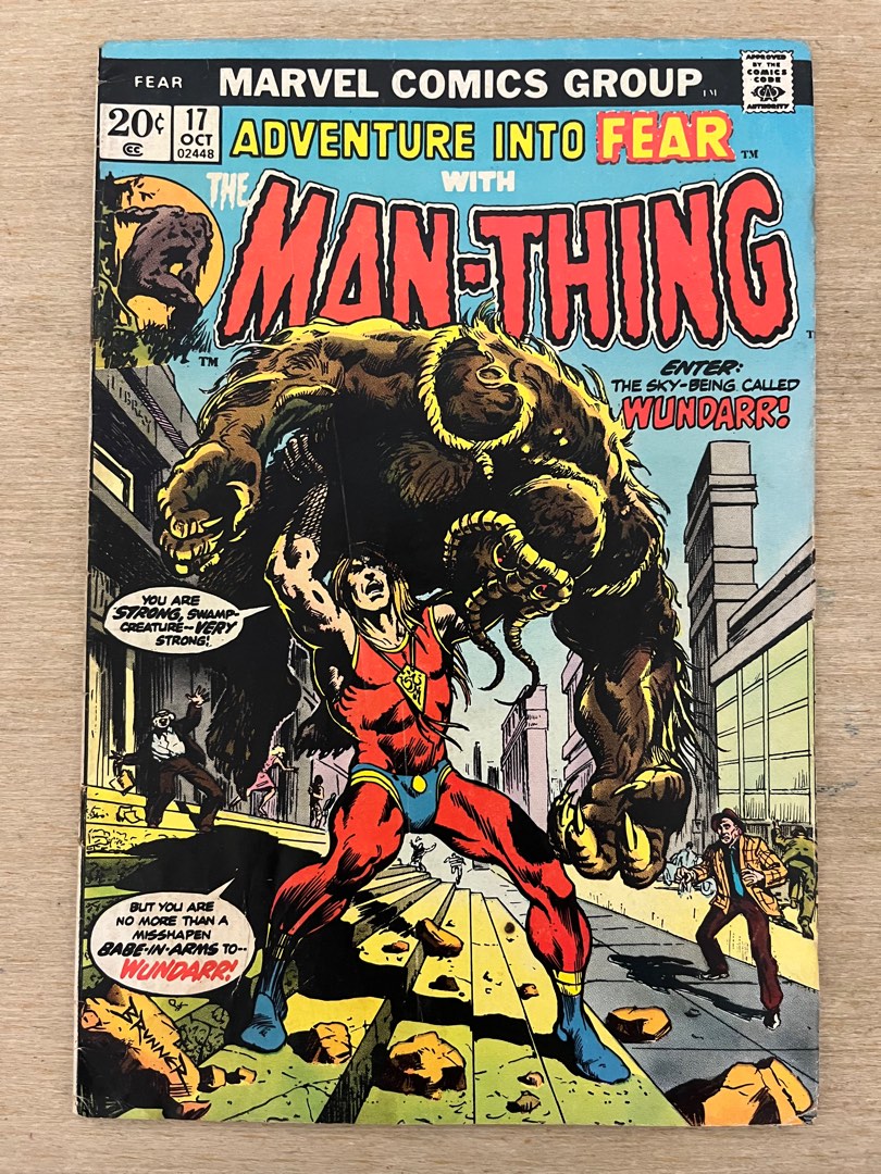 ADVENTURE INTO FEAR #17 (1973), Hobbies & Toys, Books & Magazines ...