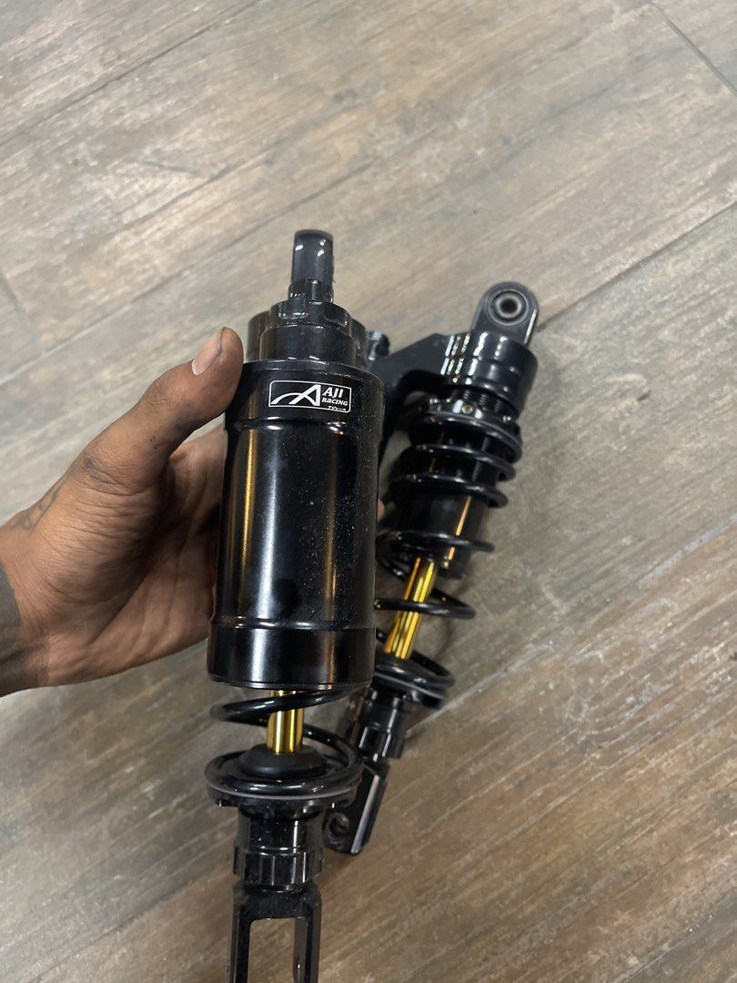 Aerox Aji Racing Suspension, Motorcycles, Motorcycle Accessories on ...