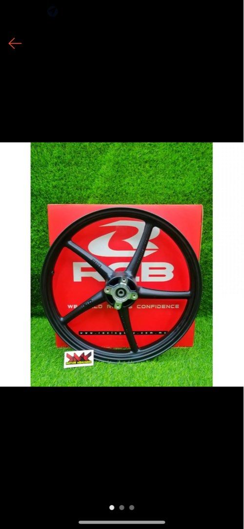 Aerox rim, Motorcycles, Motorcycle Accessories on Carousell