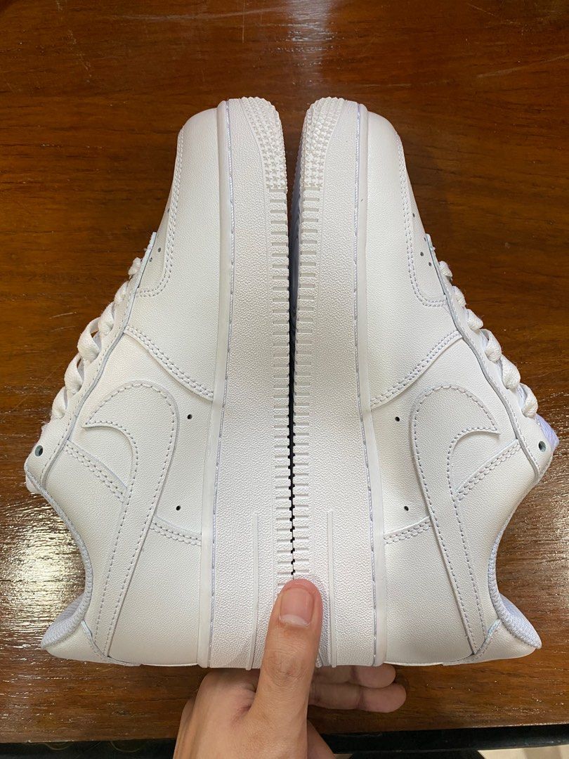 Air force 1 Triple White, Men's Fashion, Footwear, Sneakers on Carousell