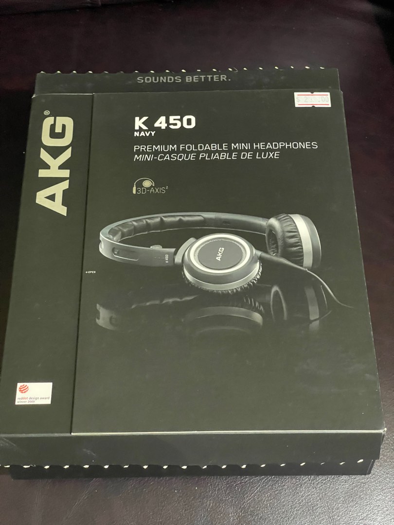 AKG K450 with box, Audio, Headphones & Headsets on Carousell