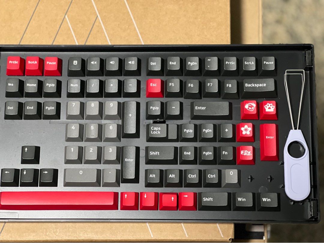 Akko Psittacus Keycap Set Cherry Profile, Computers & Tech, Parts ...