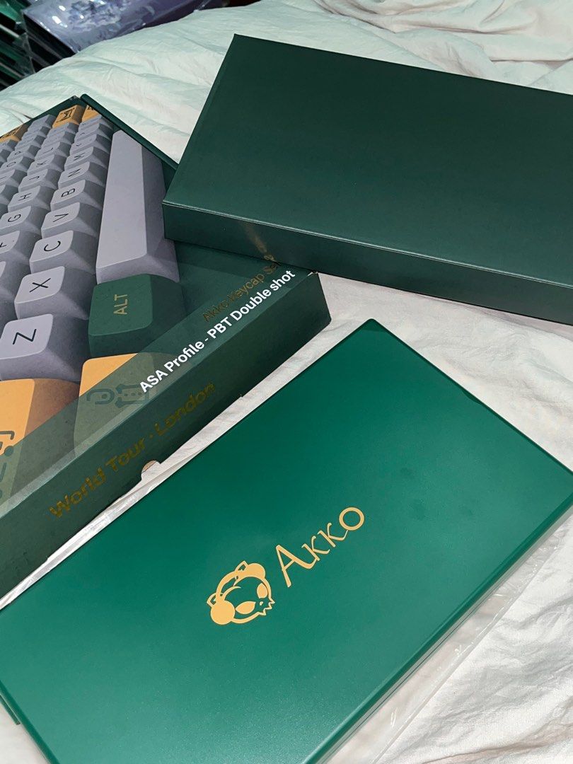 Akko World Tour London ASA Keycap Set, Computers & Tech, Parts ...
