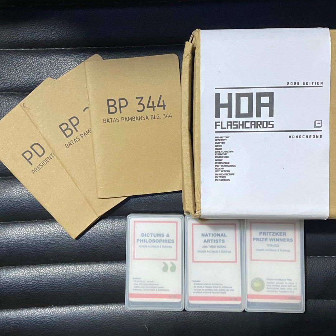 ALE Review Flashcards + Booklets (Architecture Licensure Exam), Hobbies ...