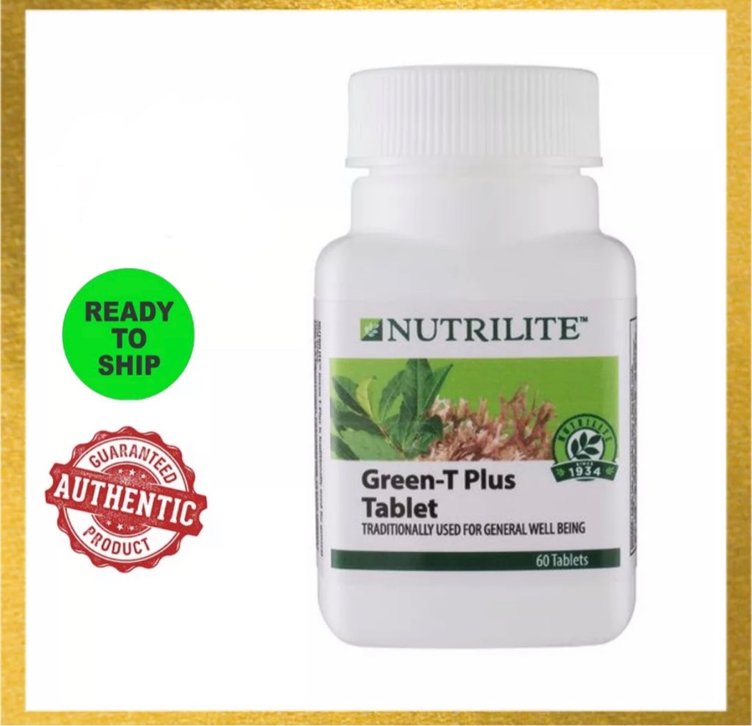 Amway Green T-plus tablet, Health & Nutrition, Health Supplements ...